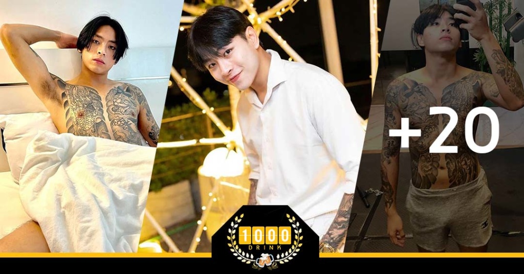 Ton Noppadol หนุ่มไทยหล่อล่ำ เป้าเลิศ งานดี ของจริง