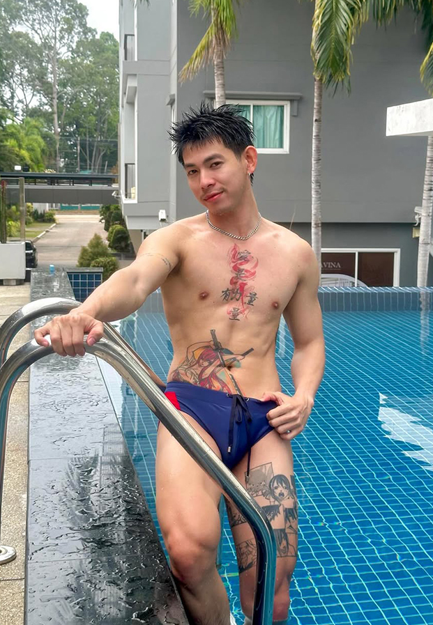 Nattapon Komol เปิดวาร์ปนายแบบหล่อ มีเสน่ห์สุดฮอต หุ่นแซ่บเกินต้าน